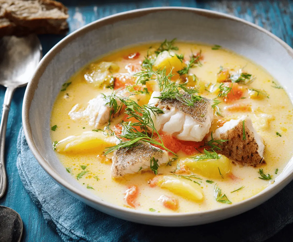 Easy Fish Soup Recipe for Cozy Meals