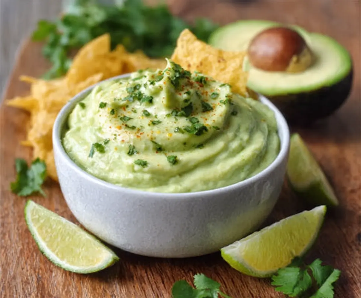 Creamy Avocado Cilantro Lime Dip