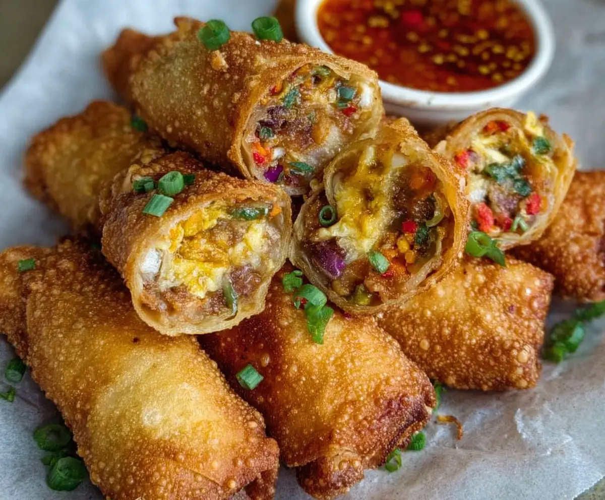 Crispy Voodoo Egg Rolls Recipe