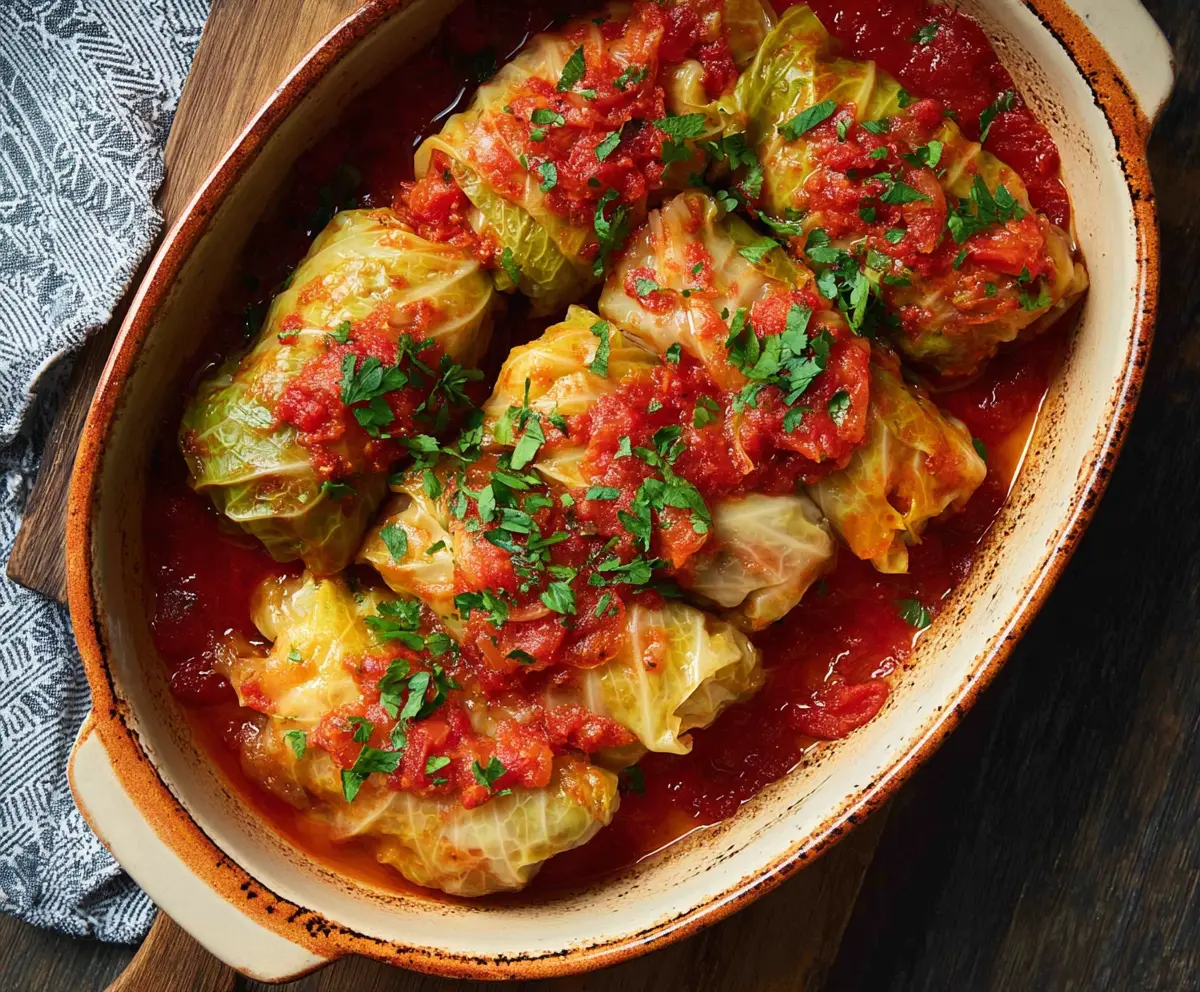 Easy & Tasty Cabbage Rolls Recipe