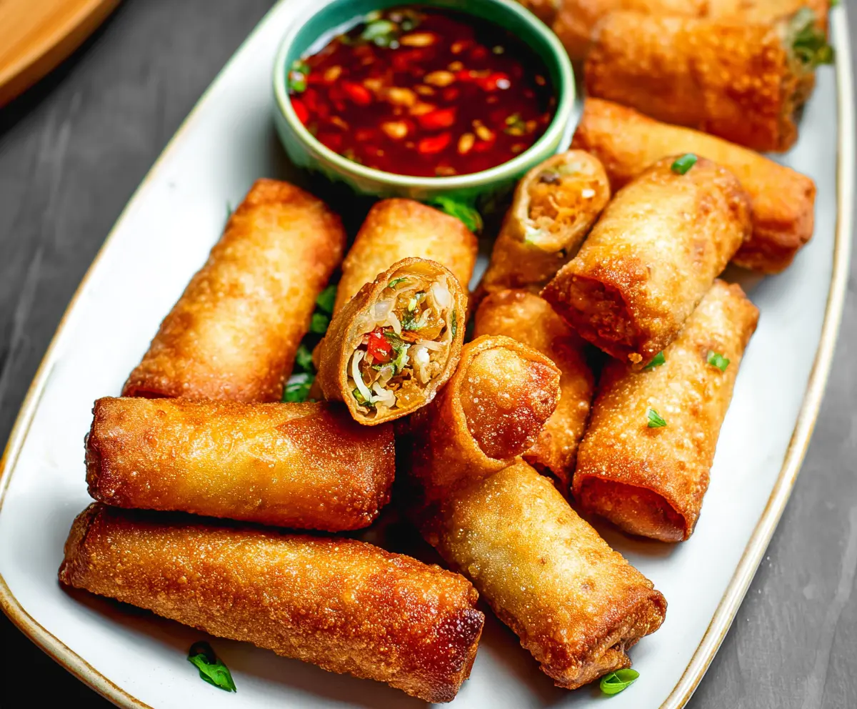 Crispy Spring Rolls Recipe
